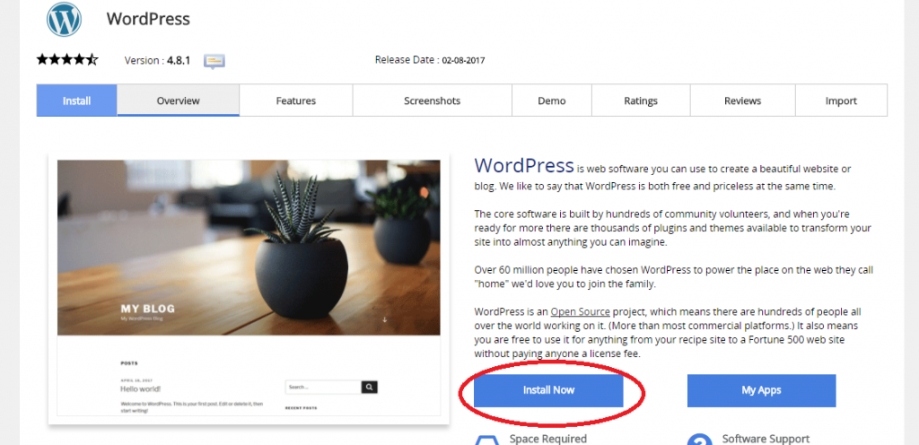 How to install WordPress using Softaculous in cPanel – LankaHost Knowledge Base