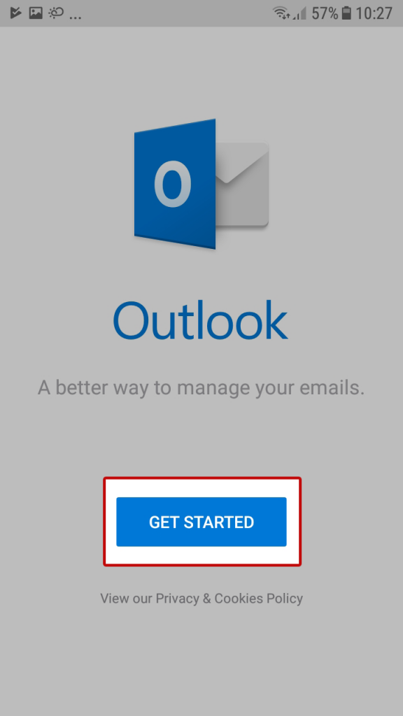 How to Setup on Android Smart Phones using Microsoft Outlook App for ...